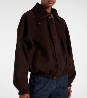 Magda Butrym Suede Jacket