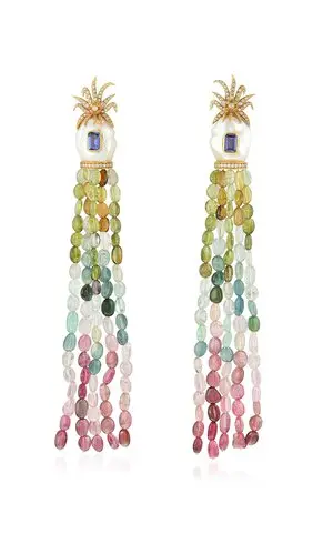 AMRAPALI 18k Yellow Gold Pina Cool-ada Earrings - Multi