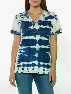 Stella McCartney Tie-dye V-neck Top