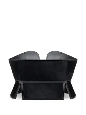 Elisabetta Franchi Bustier-style Cowhide Belt