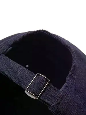 Wood Wood Logo-embroidered Corduroy Cap