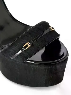 Elisabetta Franchi Cowhide Sandals