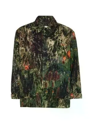 Henrik Vibskov Wheel Jacquard Jacket - Green