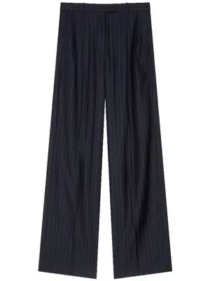 Givenchy Double Pleat Trousers - Blue