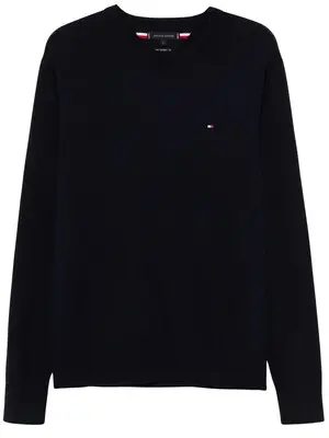 Tommy Hilfiger Crewneck Sweater - Blue