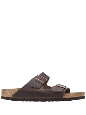 BIRKENSTOCK Arizona Sandals With Buckle - Brown