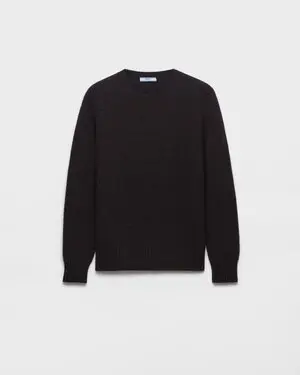 PRADA Wool And Cashmere Crew-neck Sweater