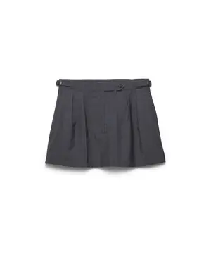 Prada Light Mohair Miniskirt - Grey