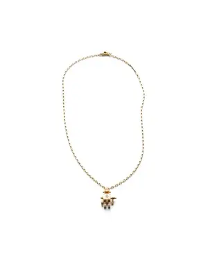 Prada Eternal Gold Pop Charms Necklace With Pendant - Gold/silver