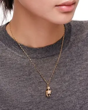 Prada Eternal Gold Pop Charms Necklace With Pendant