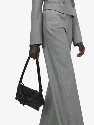 Alexander McQueen Crystal-embellished Jewelled Mini Bag