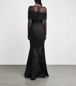 Solace London Alta Off-the-shoulder Gown