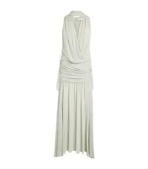 DE LA VALI Maxi Dress - Green