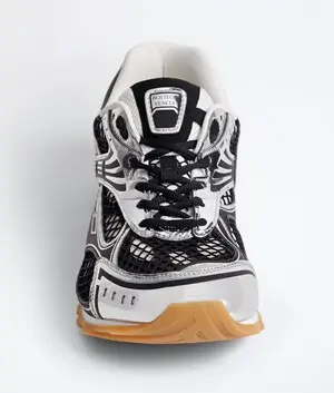 Bottega Veneta Orbit Sneaker - Black/silver