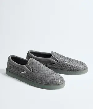 Bottega Veneta Serena Sneaker - Obsidian Gray