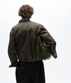 Bottega Veneta Cotton Gabardine Blouson