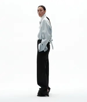 Bottega Veneta Wool Grain De Poudre Pants