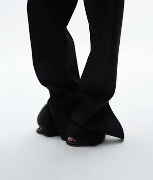 Bottega Veneta Wool Grain De Poudre Pants