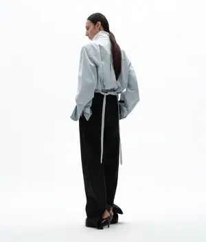Bottega Veneta Wool Grain De Poudre Pants