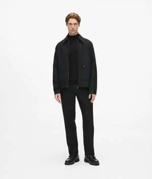 Karl Lagerfeld Bouclé Zip-up Jacket