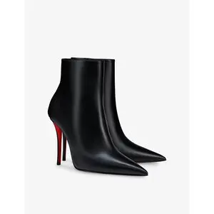 CHRISTIAN LOUBOUTIN Miss Z Booty 100 Leather Boots
