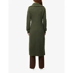 Zimmermann Valiant Utility Long Wool-blend Cardigan