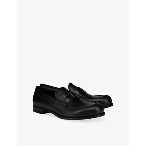 CHRISTIAN LOUBOUTIN Circ Leather Loafers