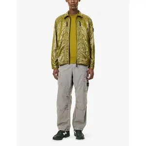 Stone Island Lucido Garment-dyed Nylon Jacket