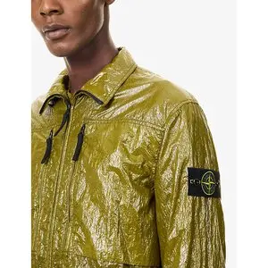 Stone Island Lucido Garment-dyed Nylon Jacket