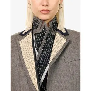 Sacai Double-layered Wool Blazer