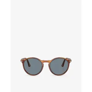 Persol Po3285s Round-frame Acetate Sunglasses