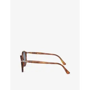 Persol Po3285s Round-frame Acetate Sunglasses