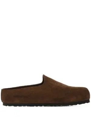 BIRKENSTOCK Amsterdam Wrapped In Suede - Brown