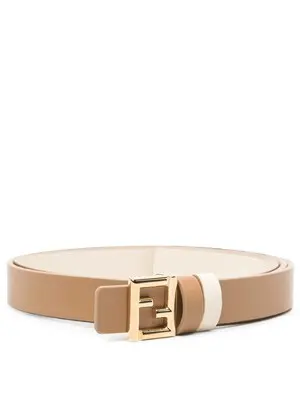 Fendi Ff Reversible Belt - Multi