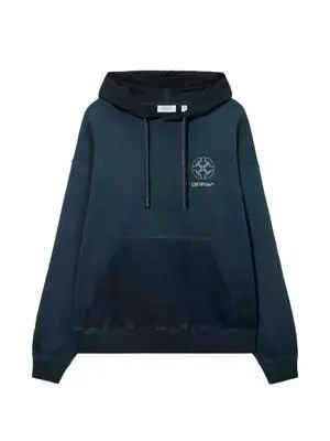 Off-White Half Arrow Skate Hoodie - Blue
