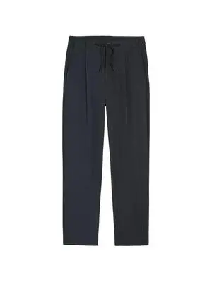 Herno Drawstring-waist Slim-leg Trousers - Blue