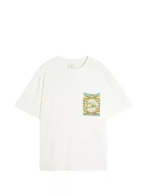 CHE Bloom Floral-patch T-shirt