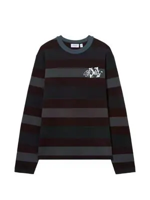 Off-White Stroke Overlap Long-sleeve Sweater