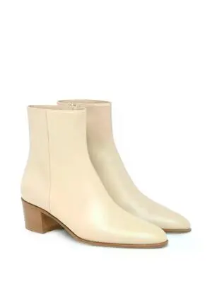 GIANVITO ROSSI Spencer Leather Ankle Boots