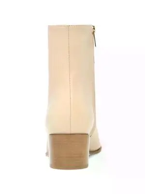 GIANVITO ROSSI Spencer Leather Ankle Boots