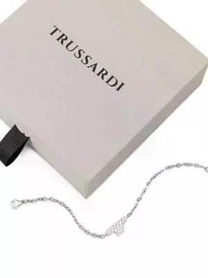 TRUSSARDI Pavé Logo Bracelet