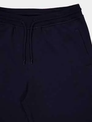 Brunello Cucinelli Navy Casual Fit Cotton Pants