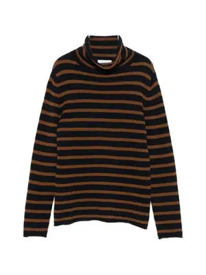 BEYOU Cashmere Turtle-neck Sweater - Blue