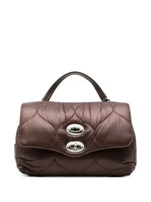 ZANELLATO Postina Lunaria Small Quilted Leather Handbag