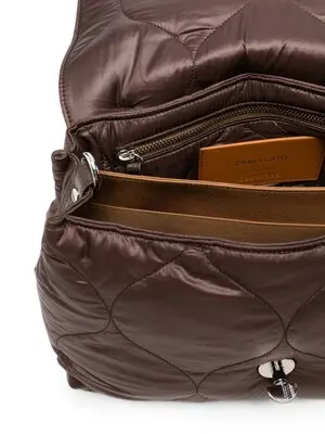 ZANELLATO Postina Lunaria Small Quilted Leather Handbag