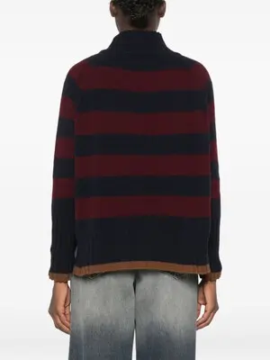 BEYOU Cashmere Turtle-neck Sweater
