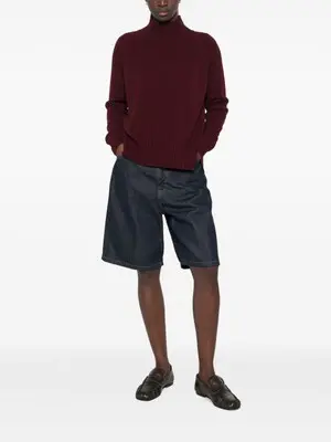 BEYOU Cashmere Turtle-neck Sweater