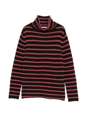 BEYOU Cashmere Turtle-neck Sweater - Pink