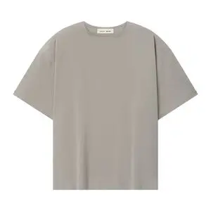Fear Of God Ponte Modern Tee Relaxed Fit 'seal - Grey