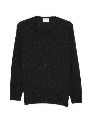 BEYOU Cashmere Crewneck Sweater - Grey